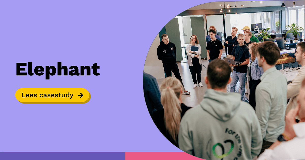 Casestudy: Elephant bespaart 15% tijd met projectplanning