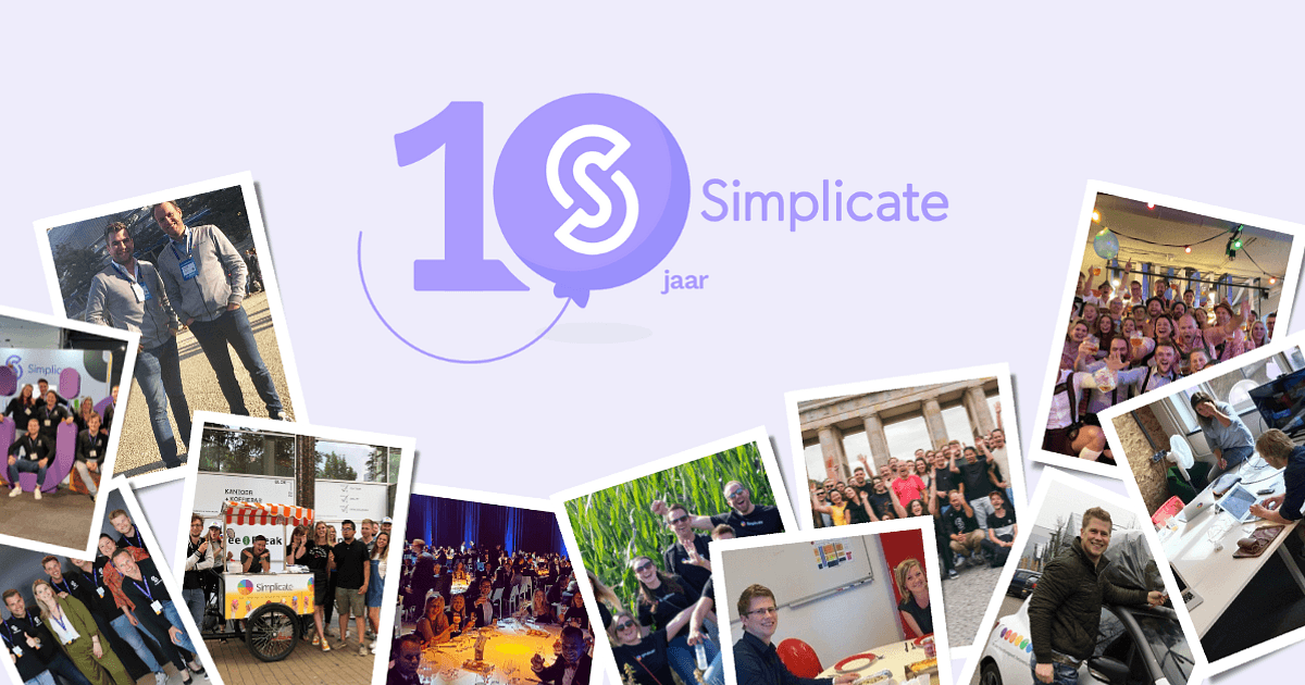 Simplicate 10 jaar in de flow